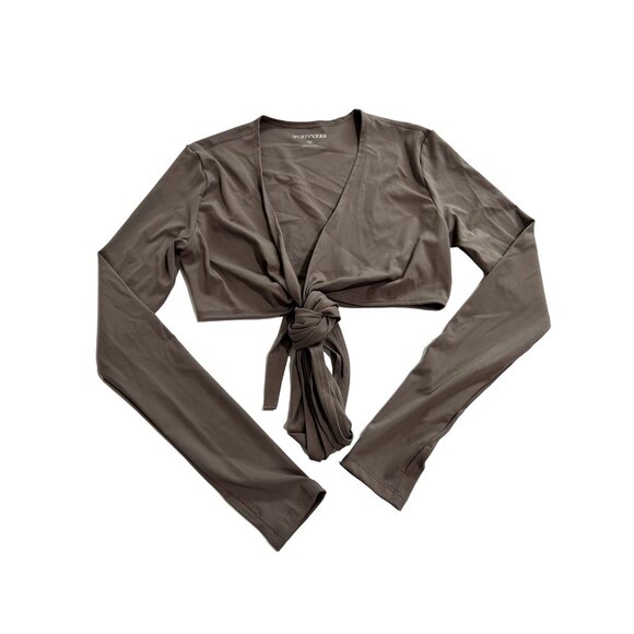 Cider | Tops | Cider Sporty Ciderairy New Record Wrap Top In Purple ...